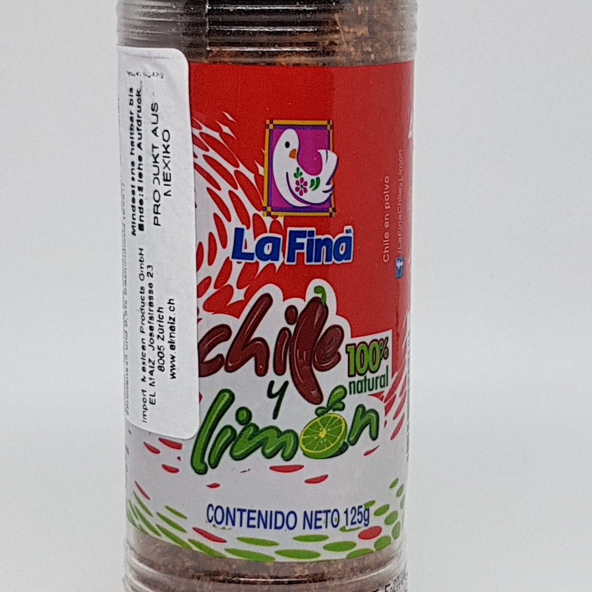 Salero de Chile con Limon 125 gr LA FINA – El Maíz - Mexican Products GmbH